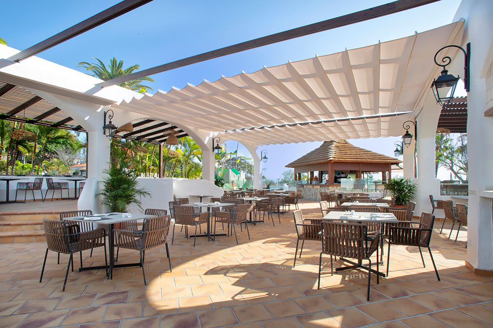 Restaurante Barbacoa Alisios | Hotel Jardín Tecina